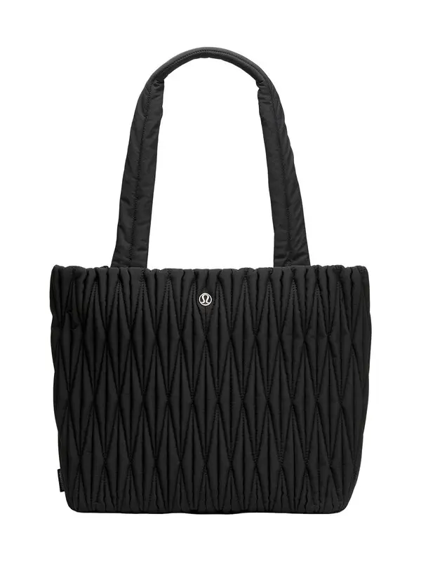 Lululemon Diamond Quilt 14l Tote Bag - Black