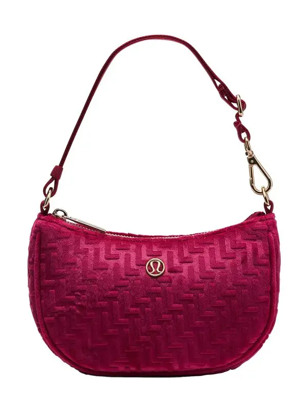 Lululemon City Essentials Mini Shoulder Bag - Berry Rumble