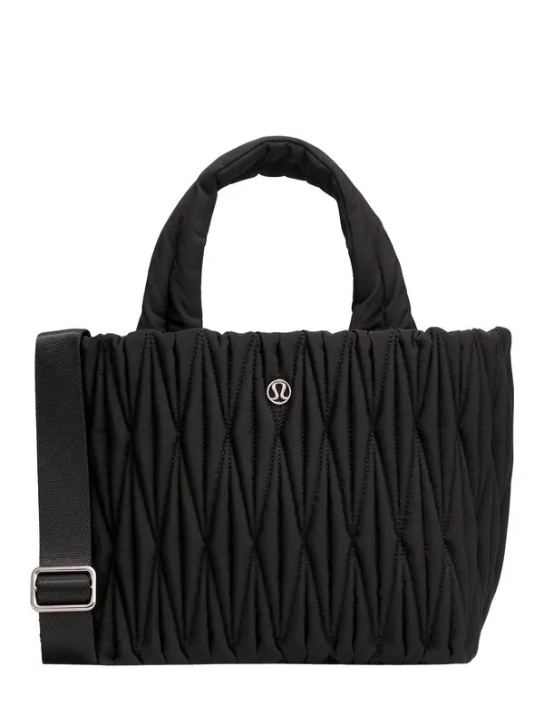 Lululemon Diamond Quilt Tote Bag Mini 5l - Black