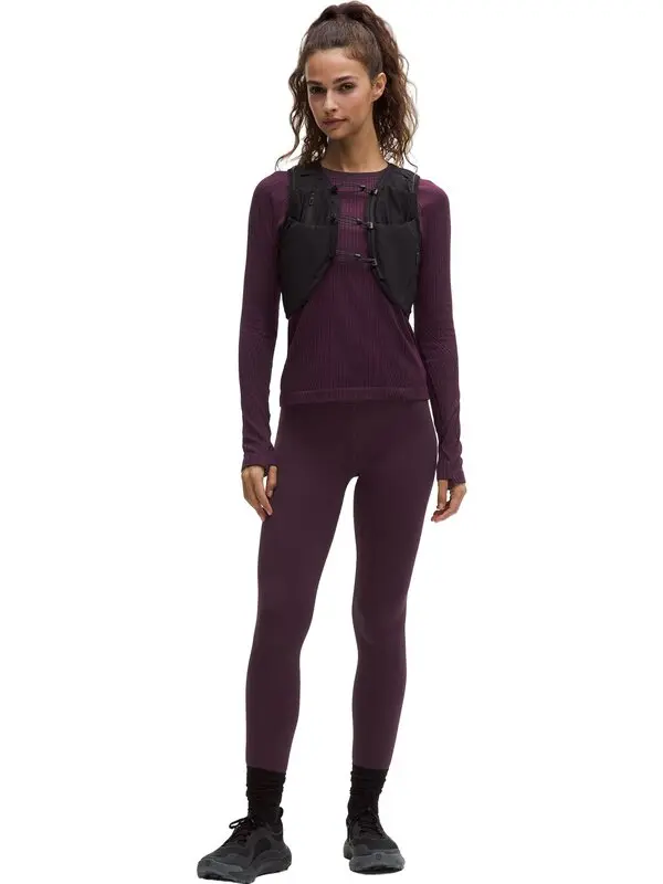Lululemon Thermal High-rise 25" Running Tights - Black Plum
