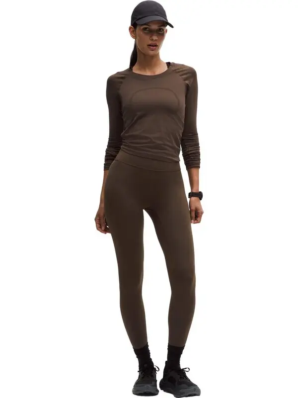 Lululemon Thermal High-rise 25" Running Tights - Walnut Crunch