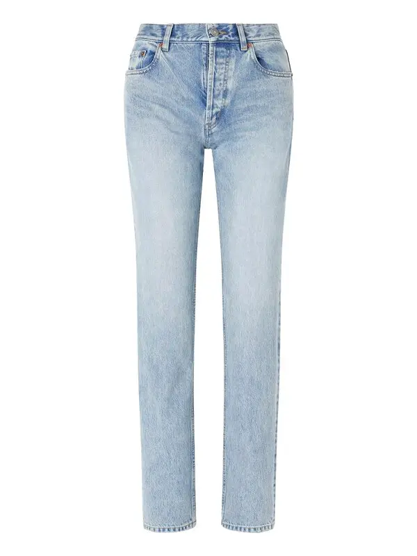 Saint Laurent Straight-leg Jeans - Blue