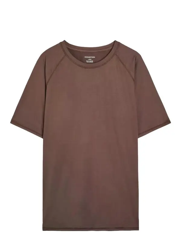 CONDITION WEAR Core Raglan-sleeve T-shirt - Brown