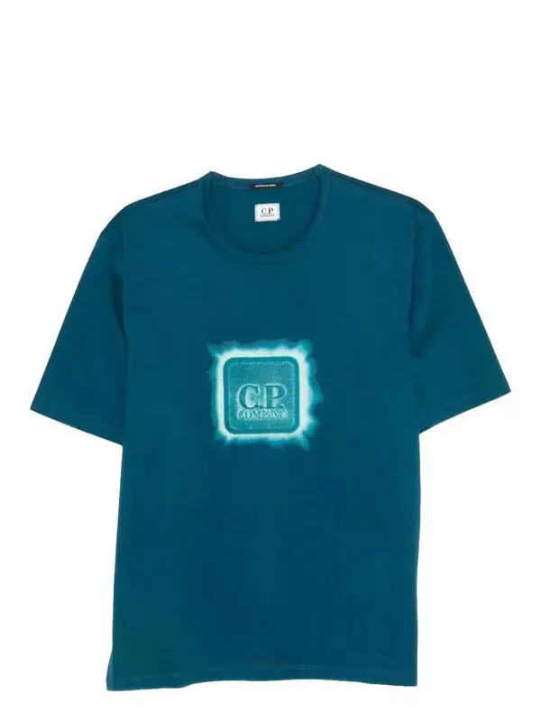 C.P. COMPANY Logo T-shirt - Blue
