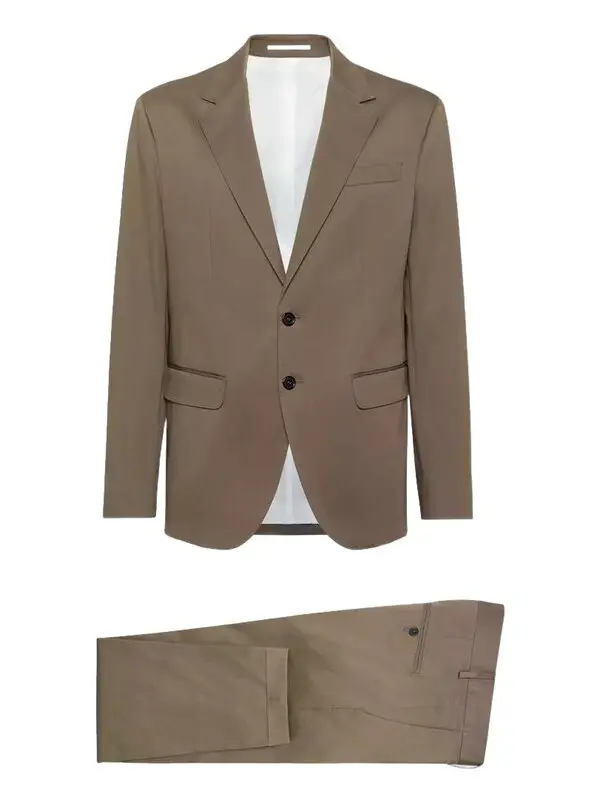 Dsquared2 Button Suit - Brown