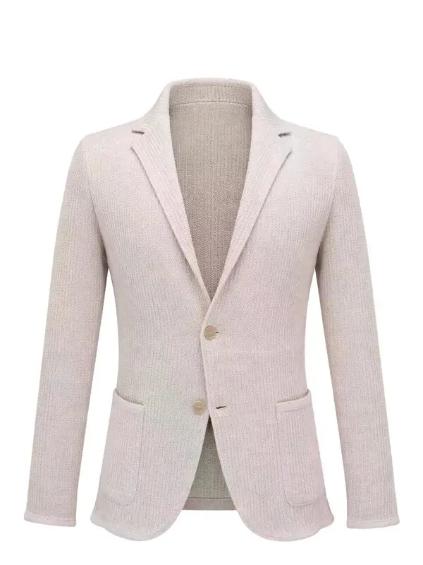PYA Pocket Two-button Cardigan - Neutrals