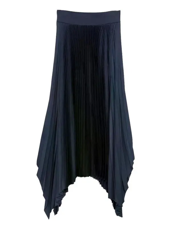 JOSEPH Plissé-design Skirt - Blue