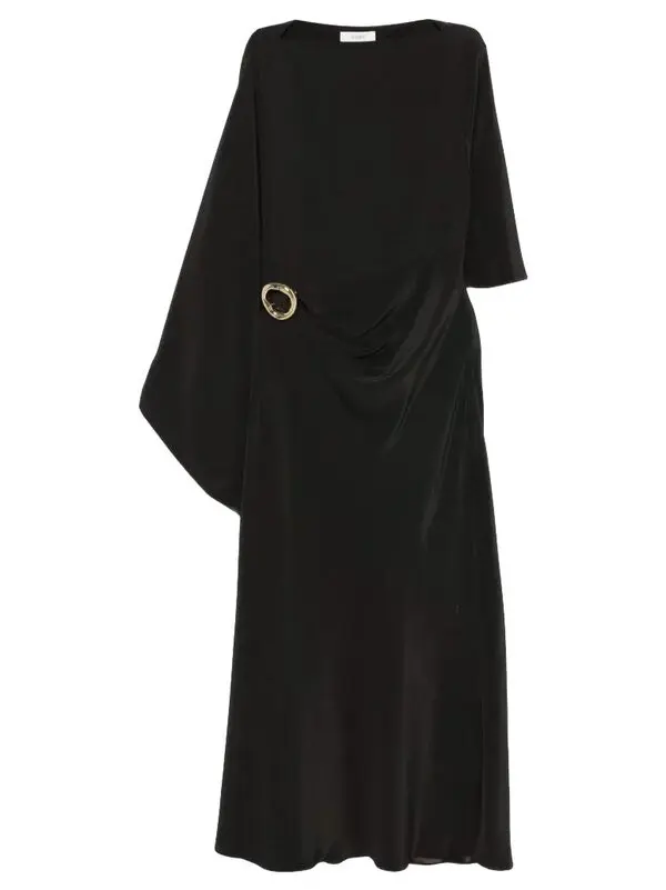 JOSEPH Joya Asymmetric Maxi Dress - Brown