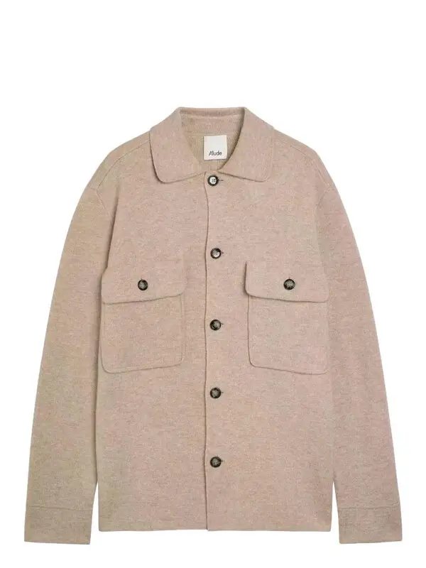 ALLUDE Cashmere-blend Jacket - Neutrals