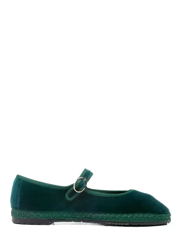 FLABELUS Leonor Ballet Flats - Green
