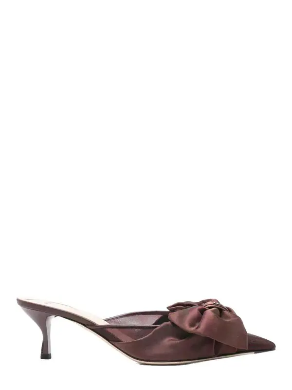 Fendi Colibrì Mules - Brown