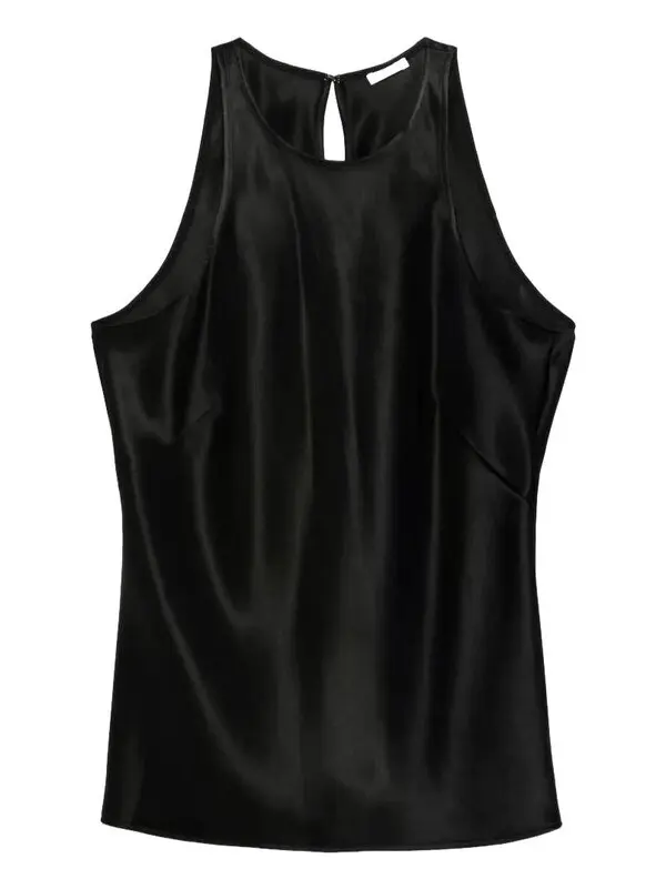 JOSEPH Ritz Sleeveless Top - Black
