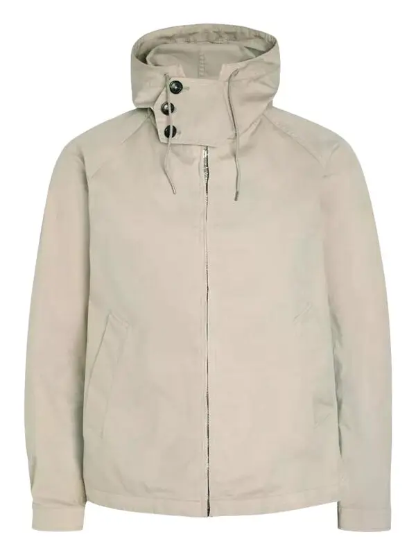TEN C Hooded Jacket - Neutrals