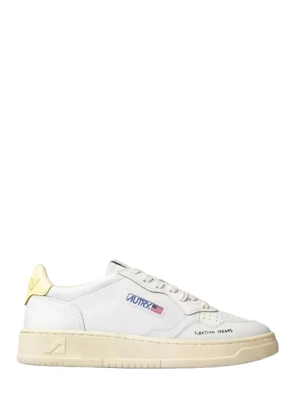 AUTRY Logo Detail Sneakers - White
