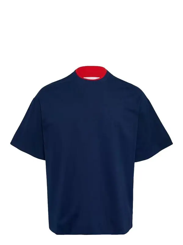 JIL SANDER Double-layer T-shirt - Blue