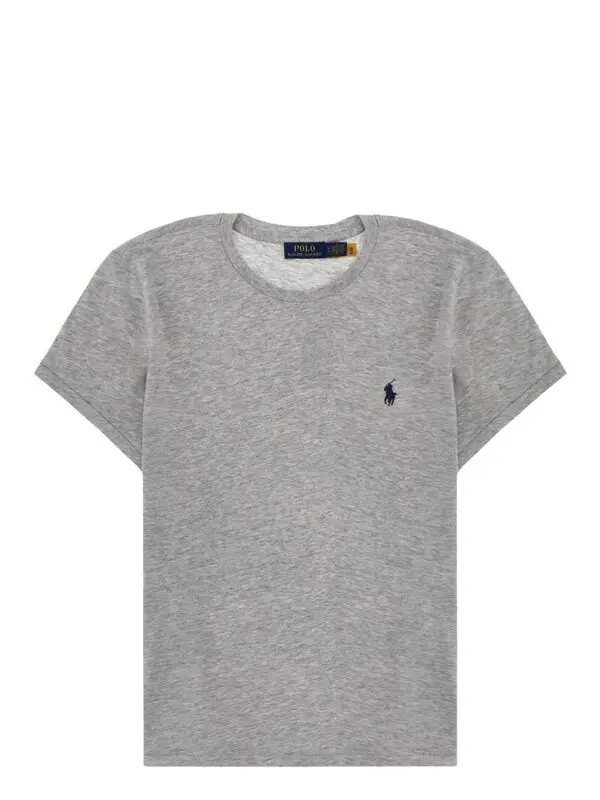Polo Ralph Lauren Logo-embroidered T-shirt - Grey