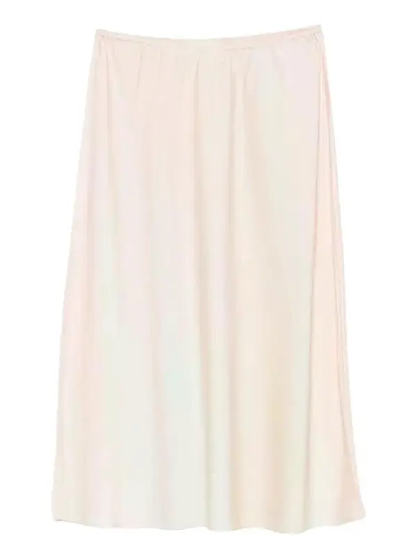 LISA YANG Elasticated-waist Midi Skirt - Pink