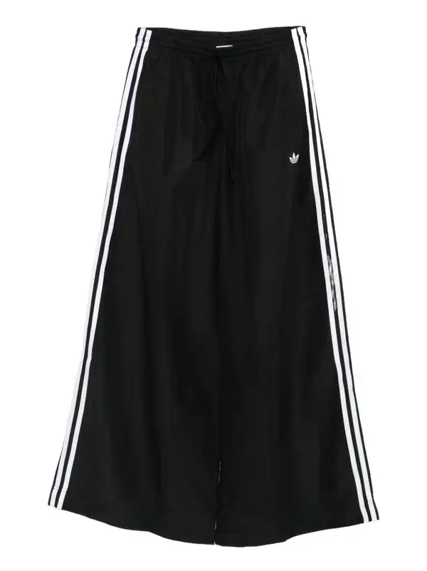 Adidas Three-stripe Track Pants - Black