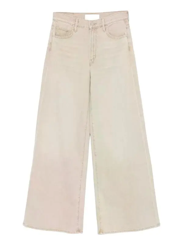 MOTHER The Undercover Sneak Jeans - Neutrals