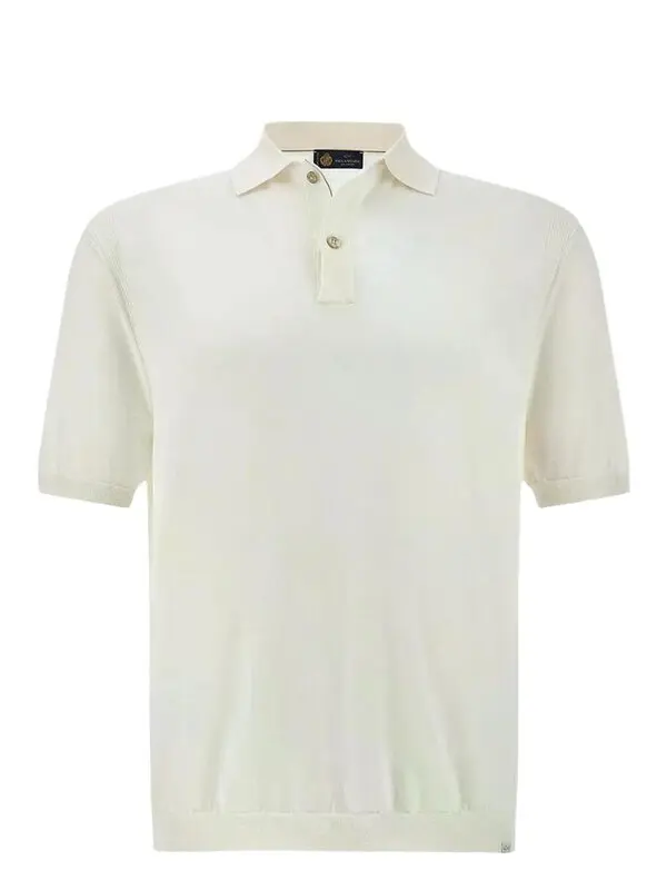 Paul & Shark Buttoned Polo Shirt - White