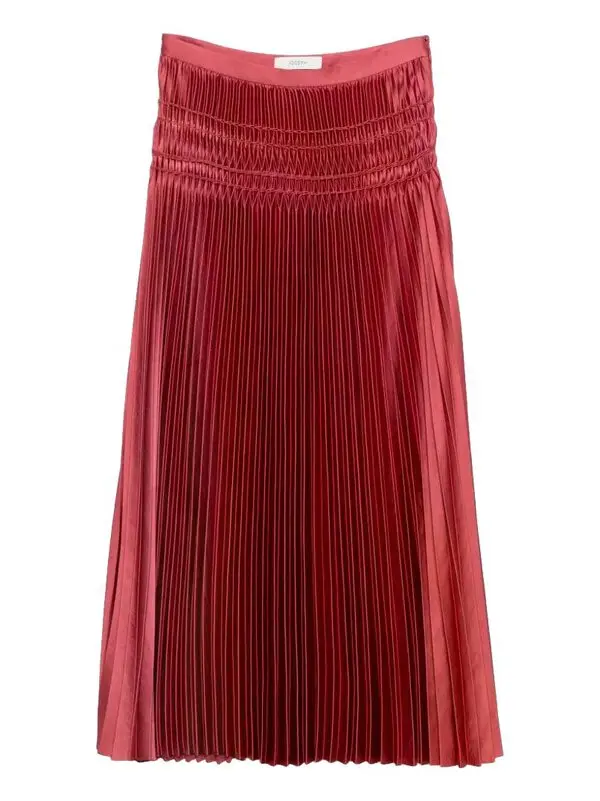 JOSEPH Hayes Pleated Skirt - Pink