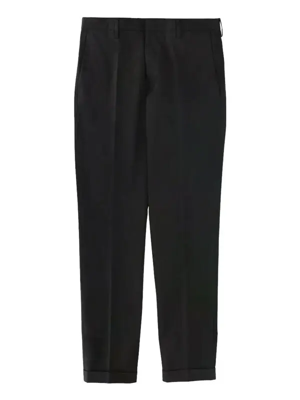 Paul Smith Cuffed Trousers - Black
