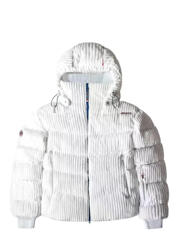 MALIBU Piste Puffer Jacket - White