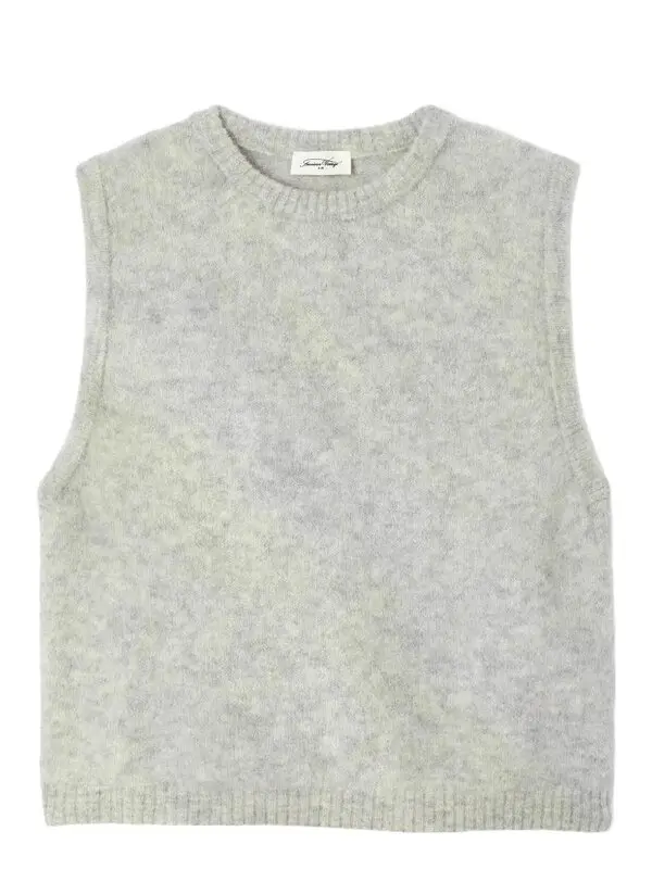 American Vintage Vitow Sleeveless Sweater - Grey