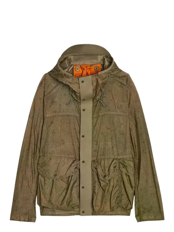 TEN C Skye Checked Jacket - Brown