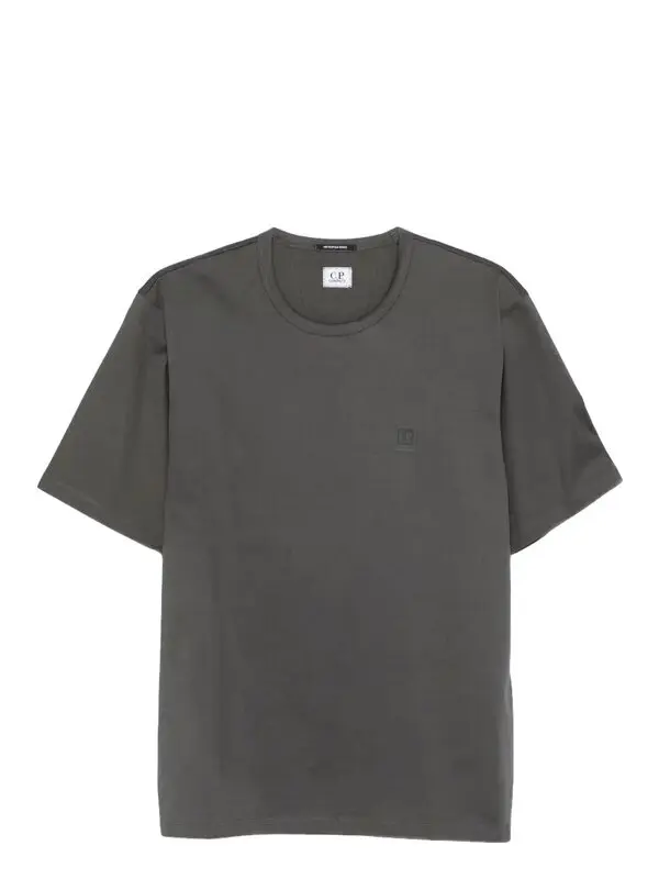 C.P. COMPANY Logo T-shirt - Grey