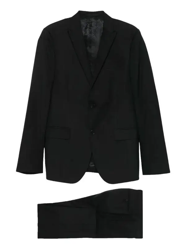 Gucci Single-breasted Suit - Black
