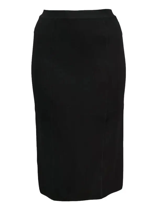 Giorgio Armani High-waisted Pencil Skirt - Black