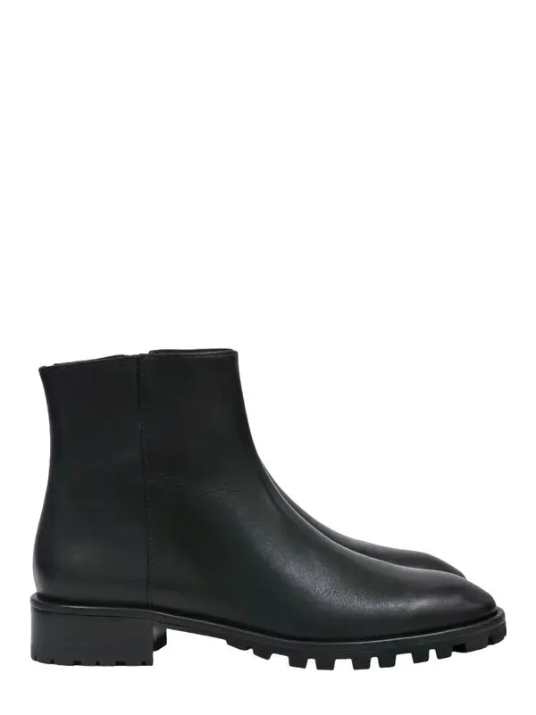 STUART WEITZMAN Maelie Round-toe Ankle Boots - Black