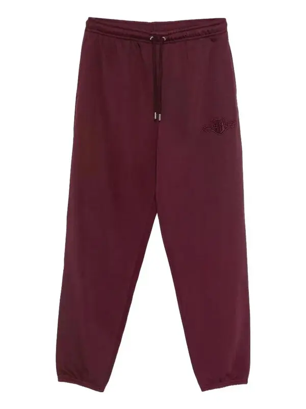 Gant Drawstring-fastening Track Pants - Red