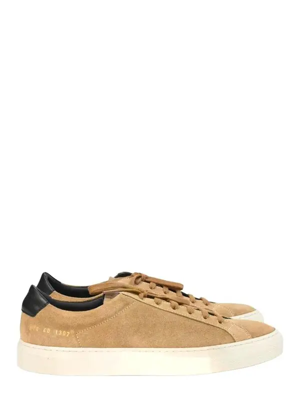 COMMON PROJECTS Achilles Retro Suede Sneakers - Neutrals