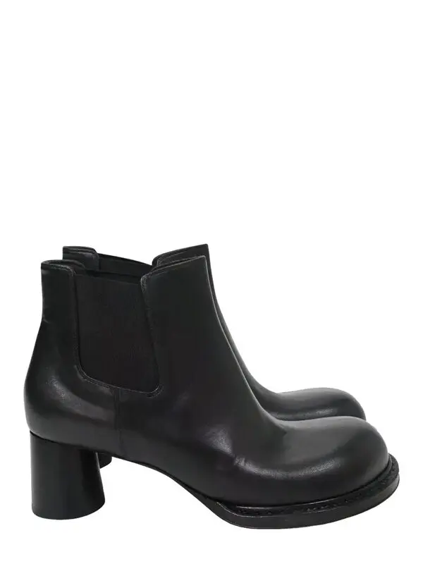 Bottega Veneta Cliff Leather Chelsea Boots - Black