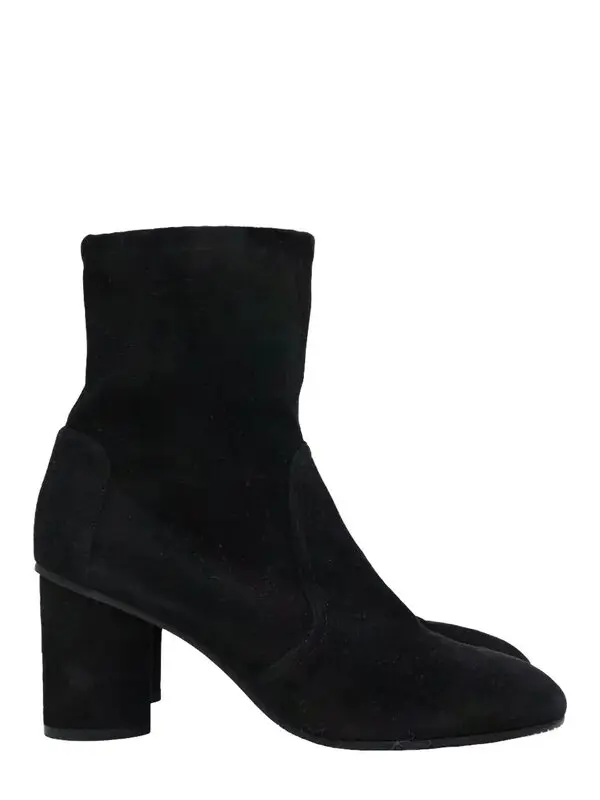 STUART WEITZMAN Margot Suede Ankle Boots - Black