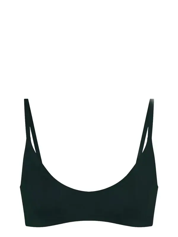 SKIMS X Nike Logo-embossed Sports Bra - Green