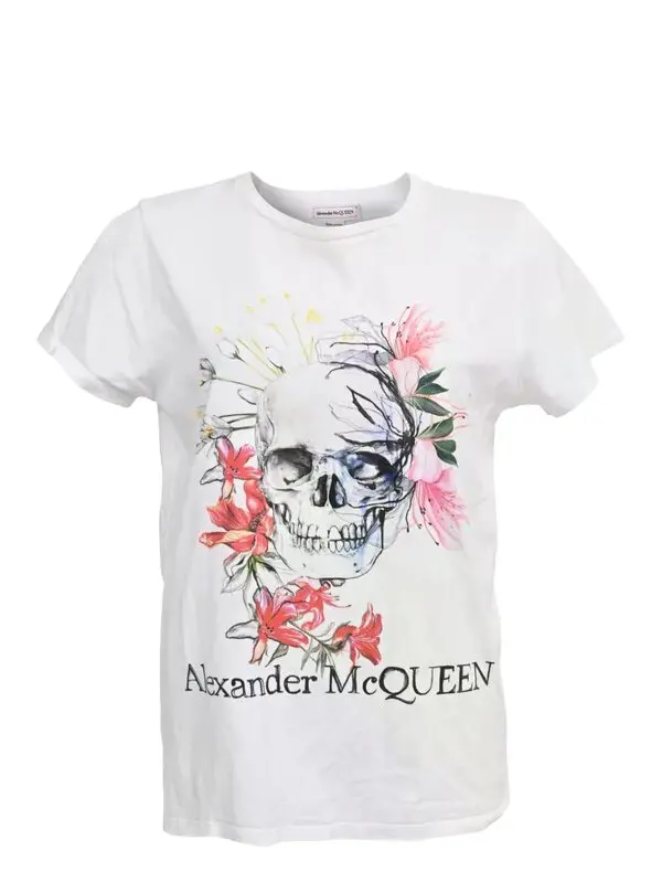 Alexander McQueen 2020 Skull-print T-shirt - White
