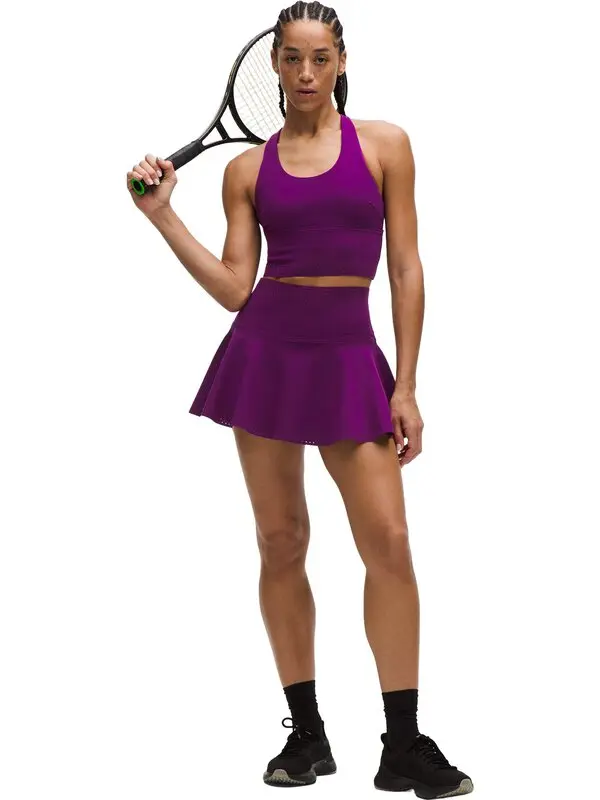 Lululemon Ventilated High-rise Tennis Skirt - Ultra Plum