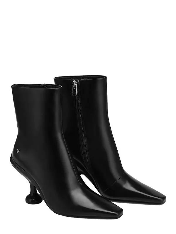 NAKED WOLFE Kayla Ankle Boots - Black