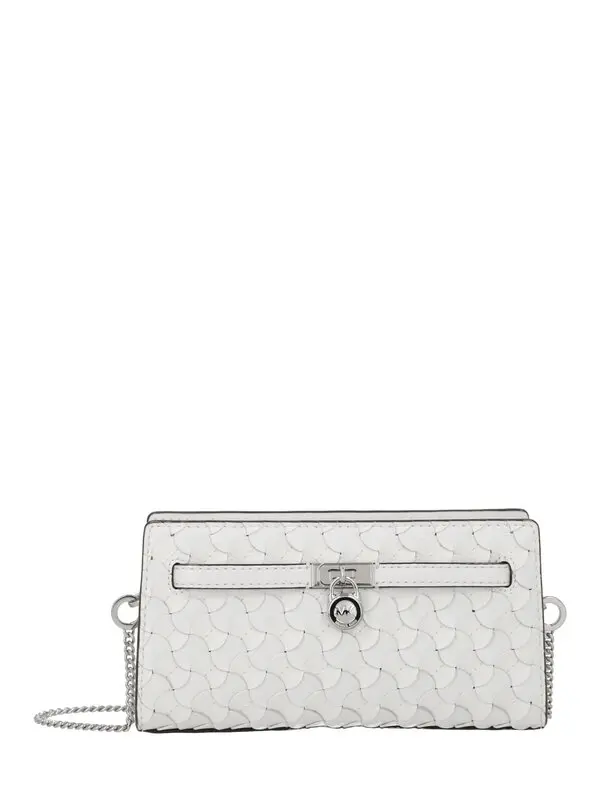 Michael Kors Leather Shoulder Bag - White