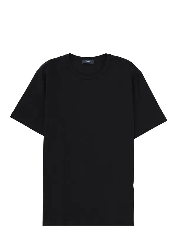 Herno Cotton T-shirt - Black