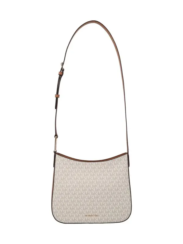 Michael Kors Shoulder Bag With Logo - Beige