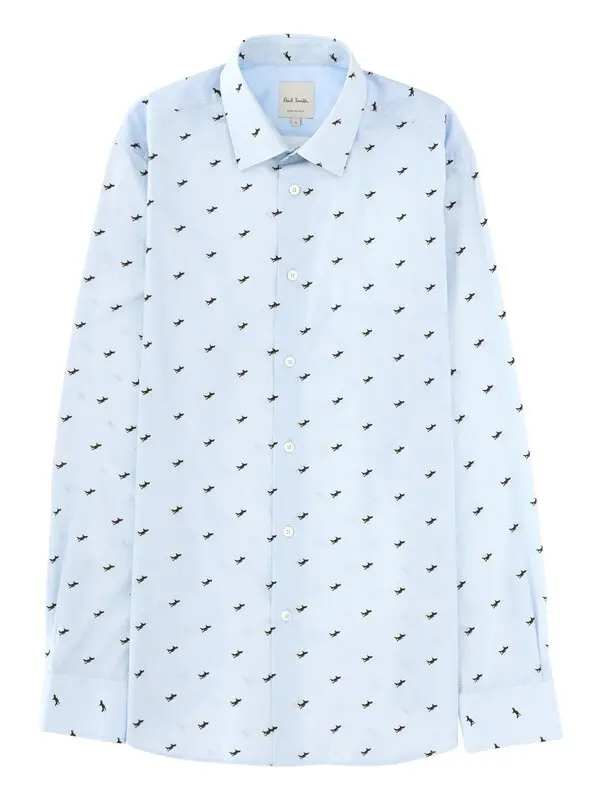Paul Smith Printed Shirt - Blue