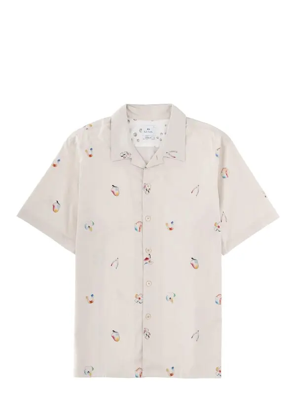 Paul Smith Printed Shirt - White