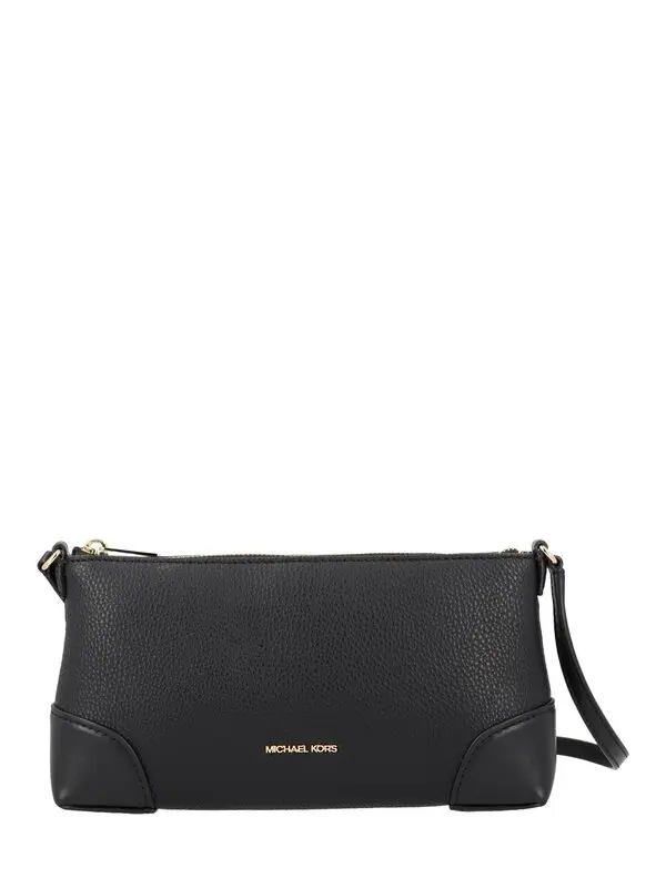 Michael Kors Shoulder Bag With Logo - Black