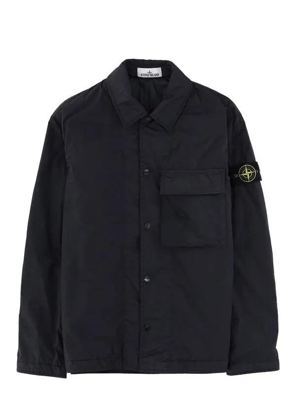 Stone Island Padded Overshirt - Blue