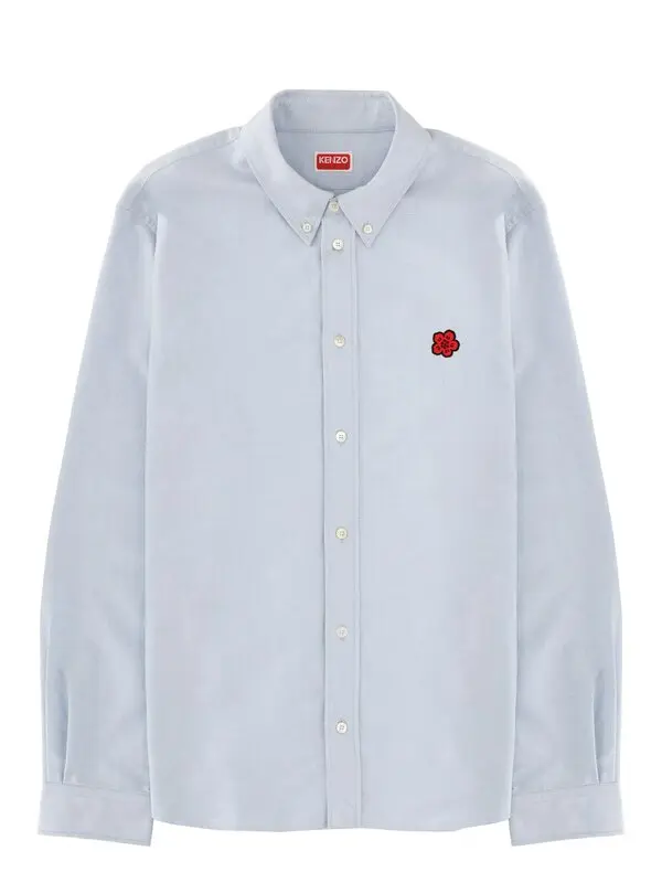 Kenzo Boke Flower" Logo Shirt - Blue