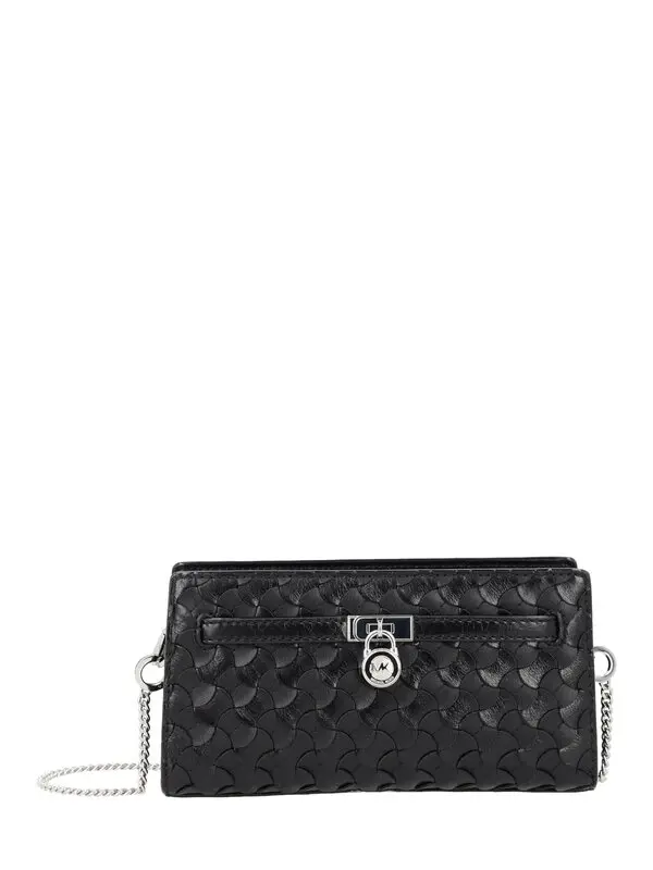 Michael Kors Leather Shoulder Bag - Black
